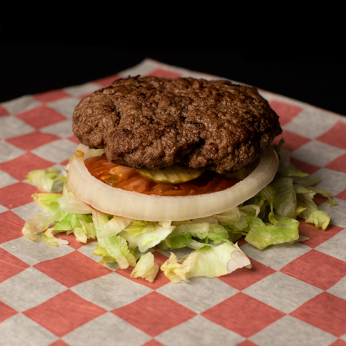 No Bun Burger